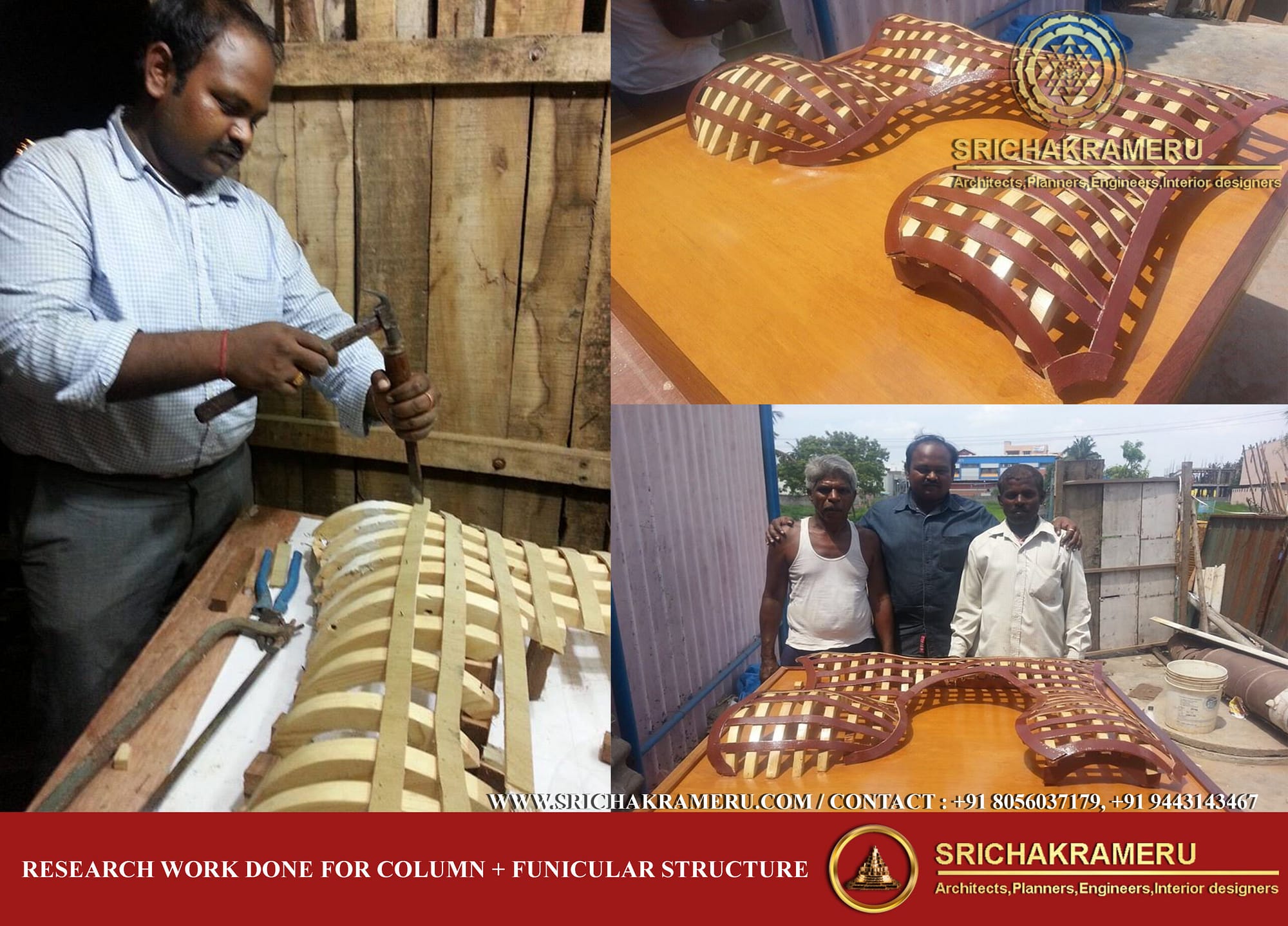 Columnless + Funicular Structure – Srichakrameru